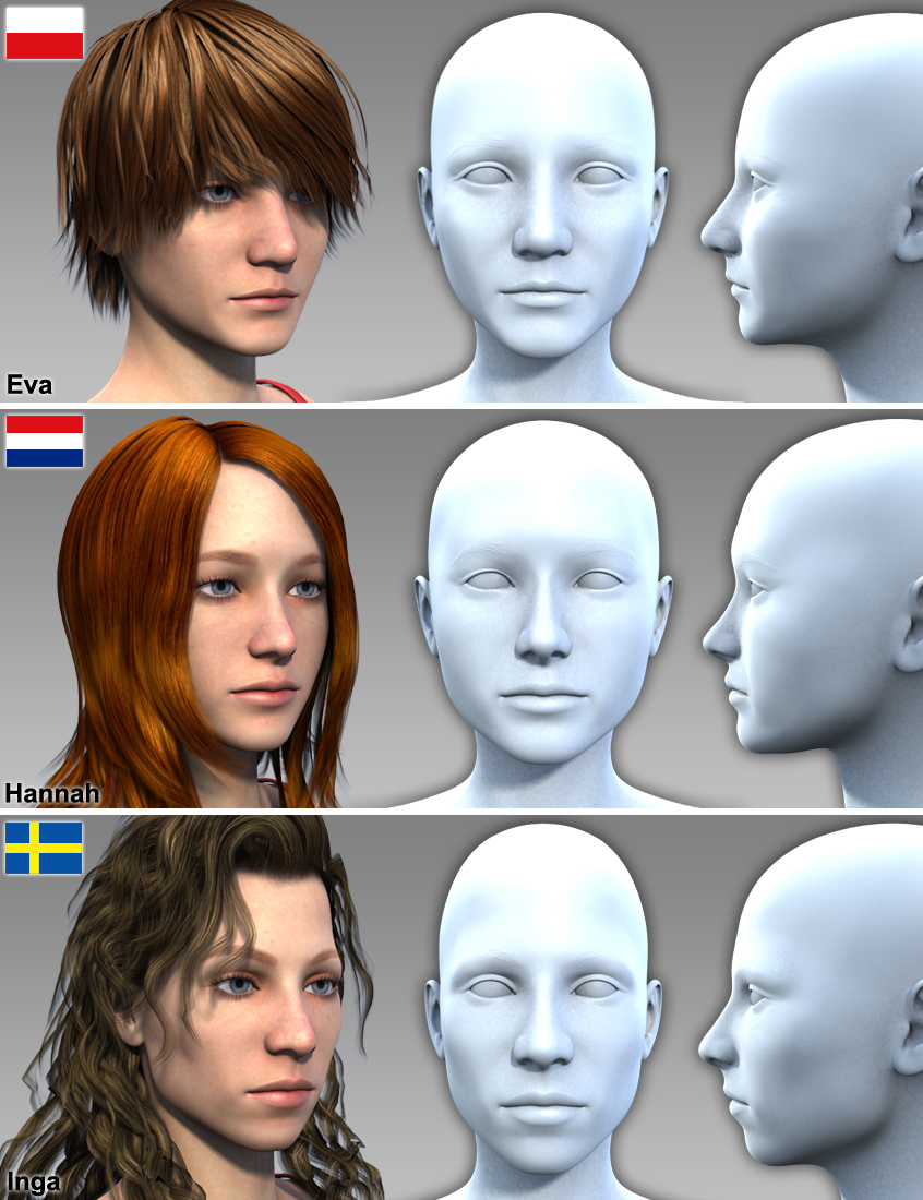 Europe for Genesis 2 Female(s) | Daz 3D