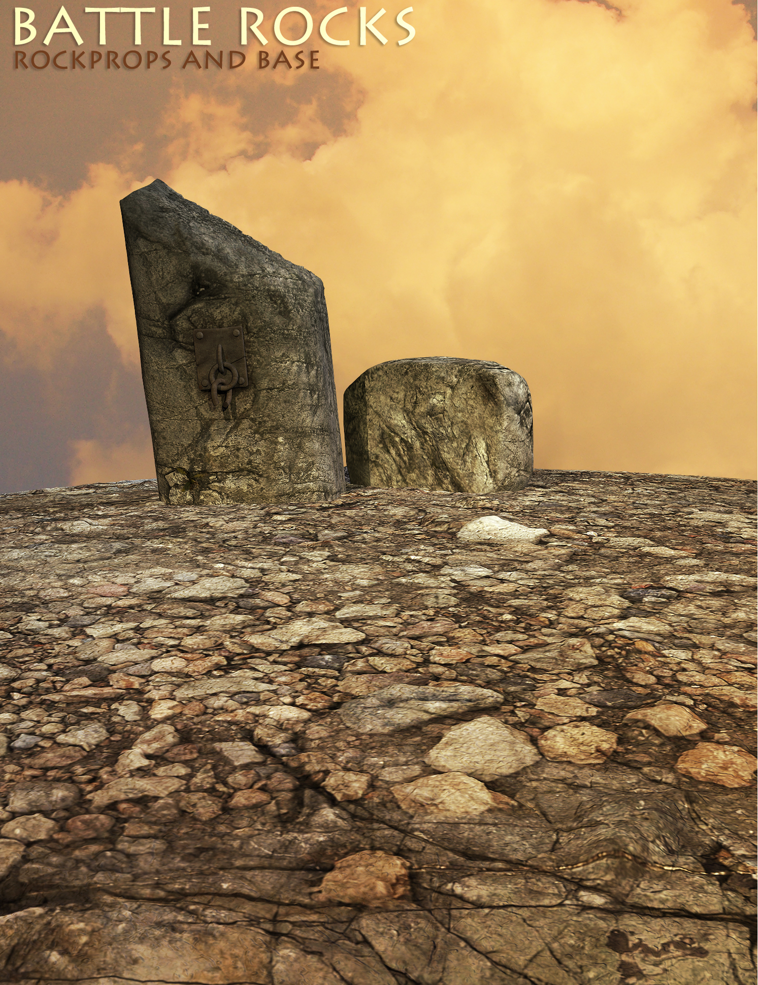 Battle Rocks | Daz 3D