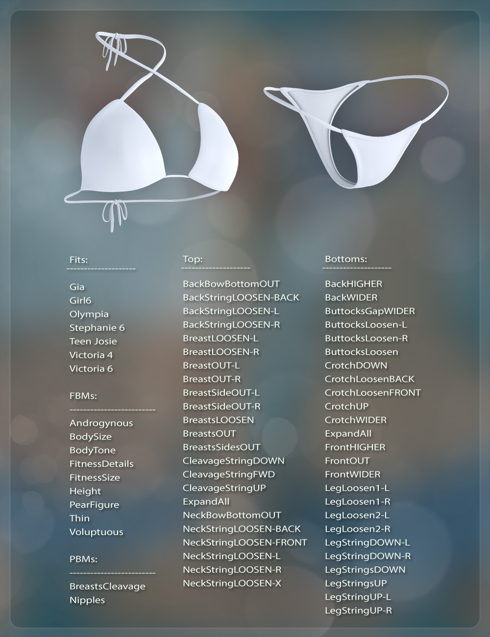 Hot Mess Bundle | Daz 3D