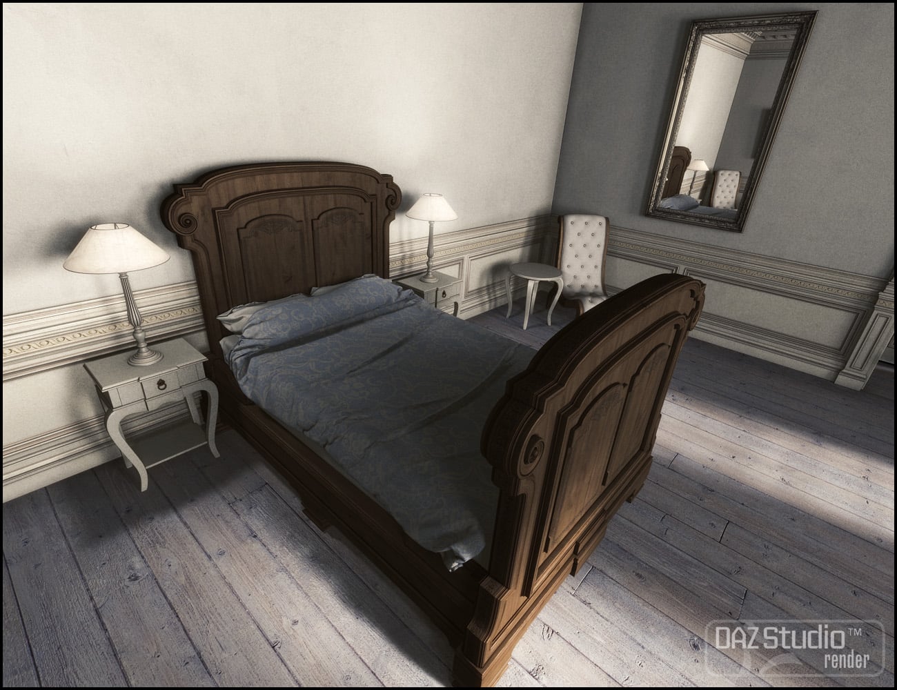 Rural Chateau Bundle | Daz 3D