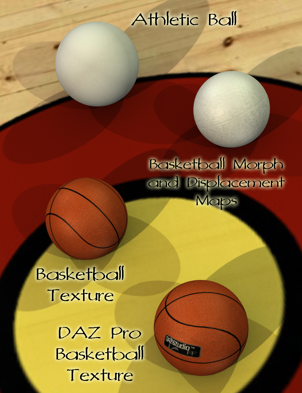 Athletics: Basketball for Genesis 2 Male(s) | Daz 3D