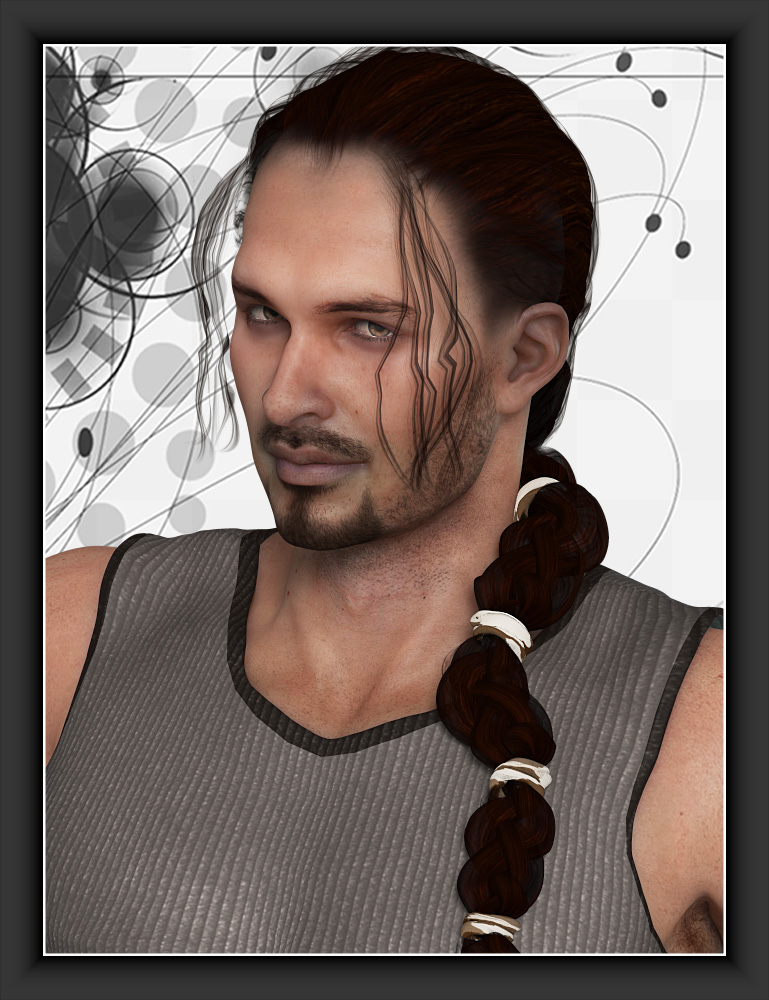 ShoXoloR for Ancient Combat Hair | Daz 3D