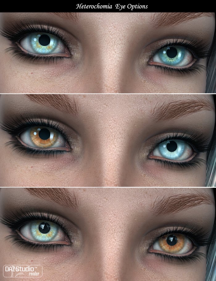 Awesome Eyes | Daz 3D