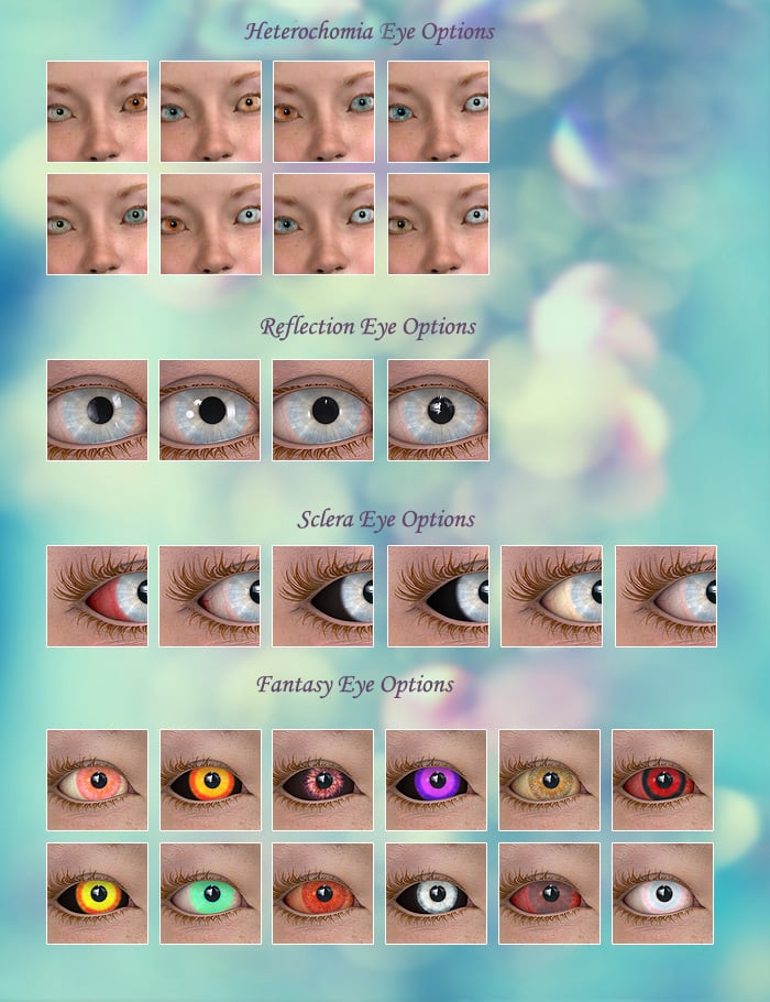 Awesome Eyes | Daz 3D