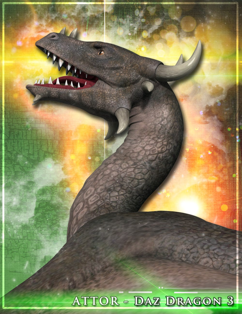 Attor Dragon | Daz 3D