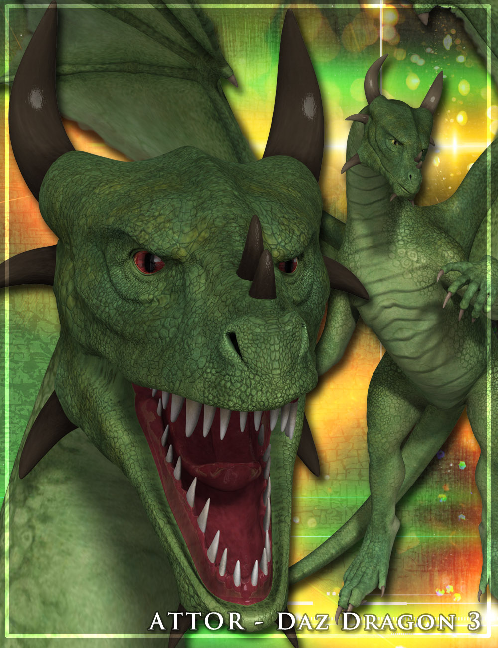 Attor Dragon | Daz 3D