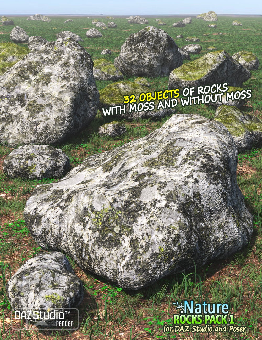 Nature Bundle Pack 1 | Daz 3D