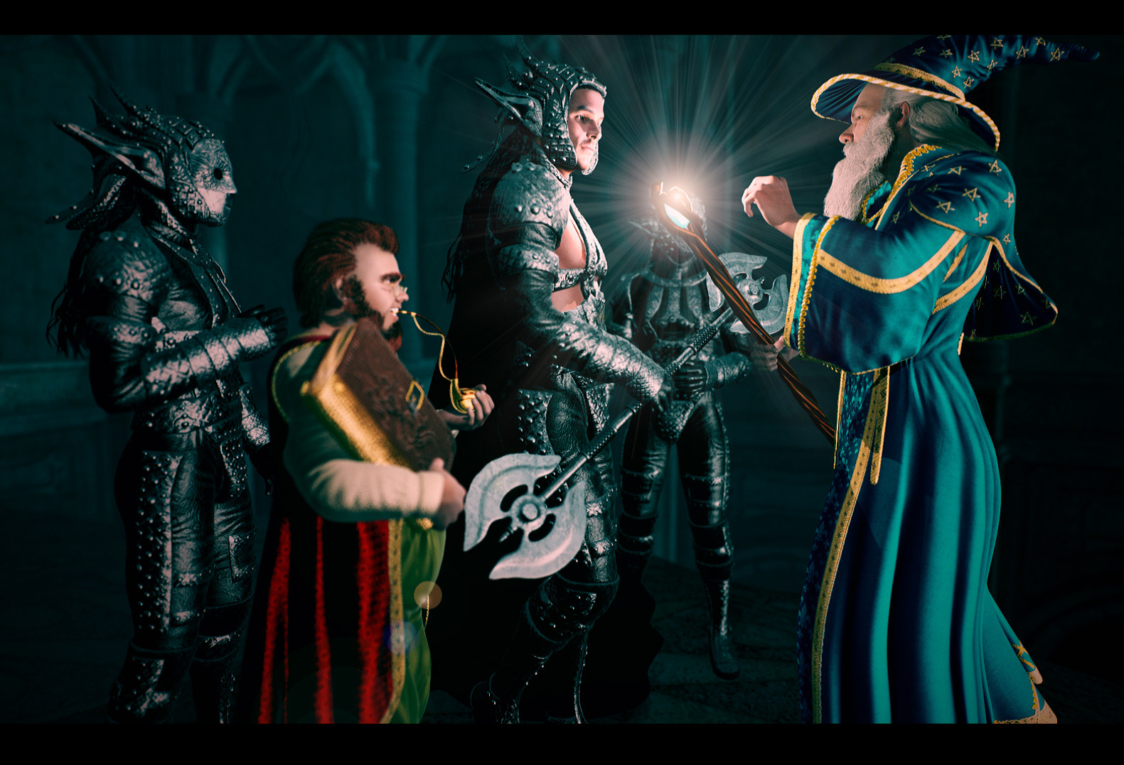Mec4D The Alchemist Add-On for The Great Wizards | Daz 3D