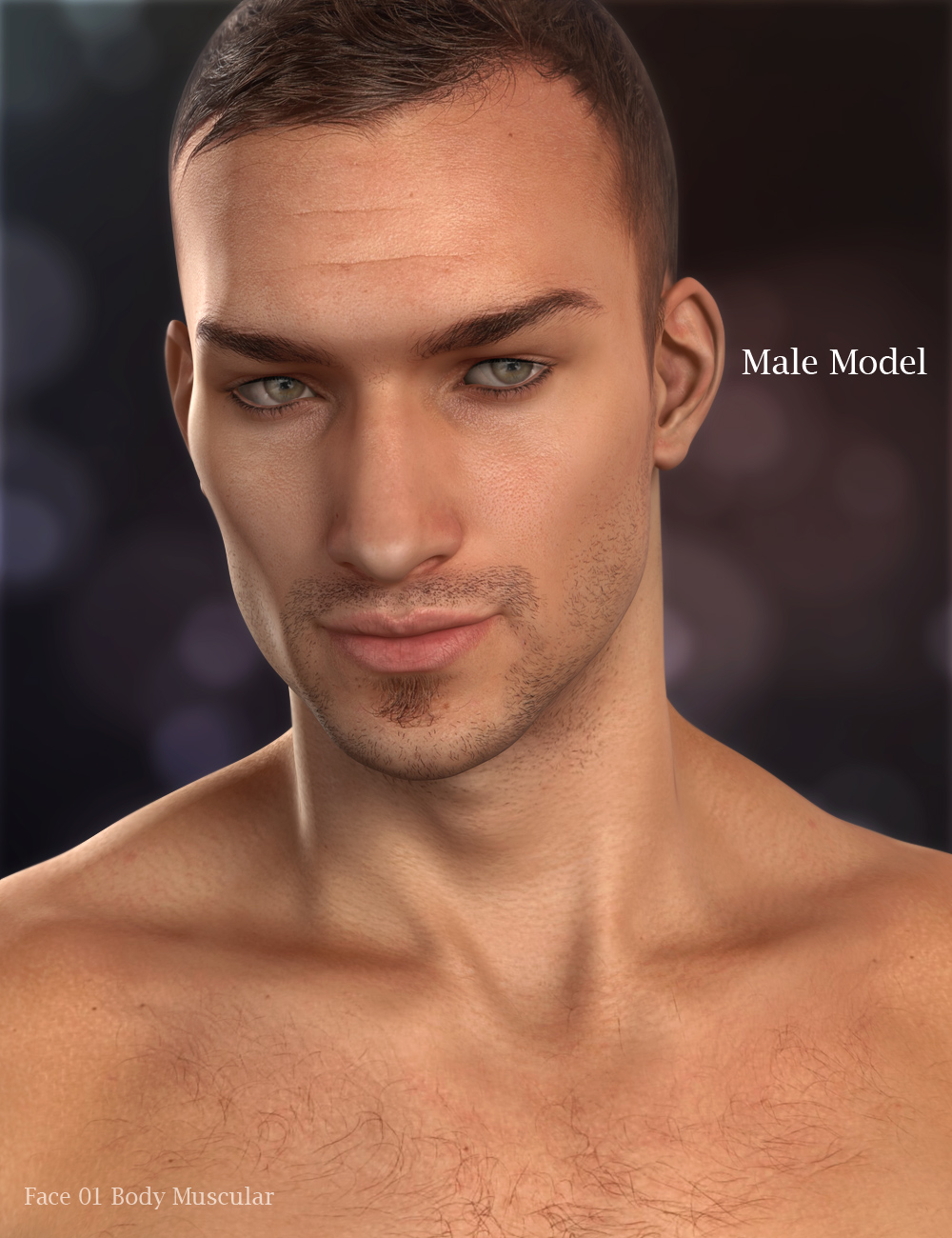 Male Model Textures for Michael 6 | Daz 3D