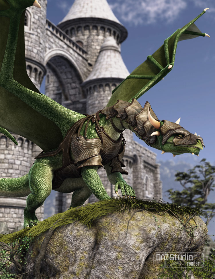 Ridged Plate Armor Textures | Daz 3D