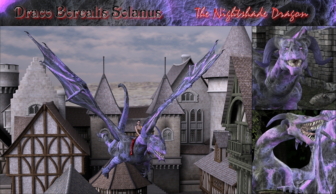 Draconis Borealis Maximus - The Great Northern Dragons | Daz 3D