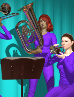 Genesis Musicians Brass Players V5 | Daz 3D