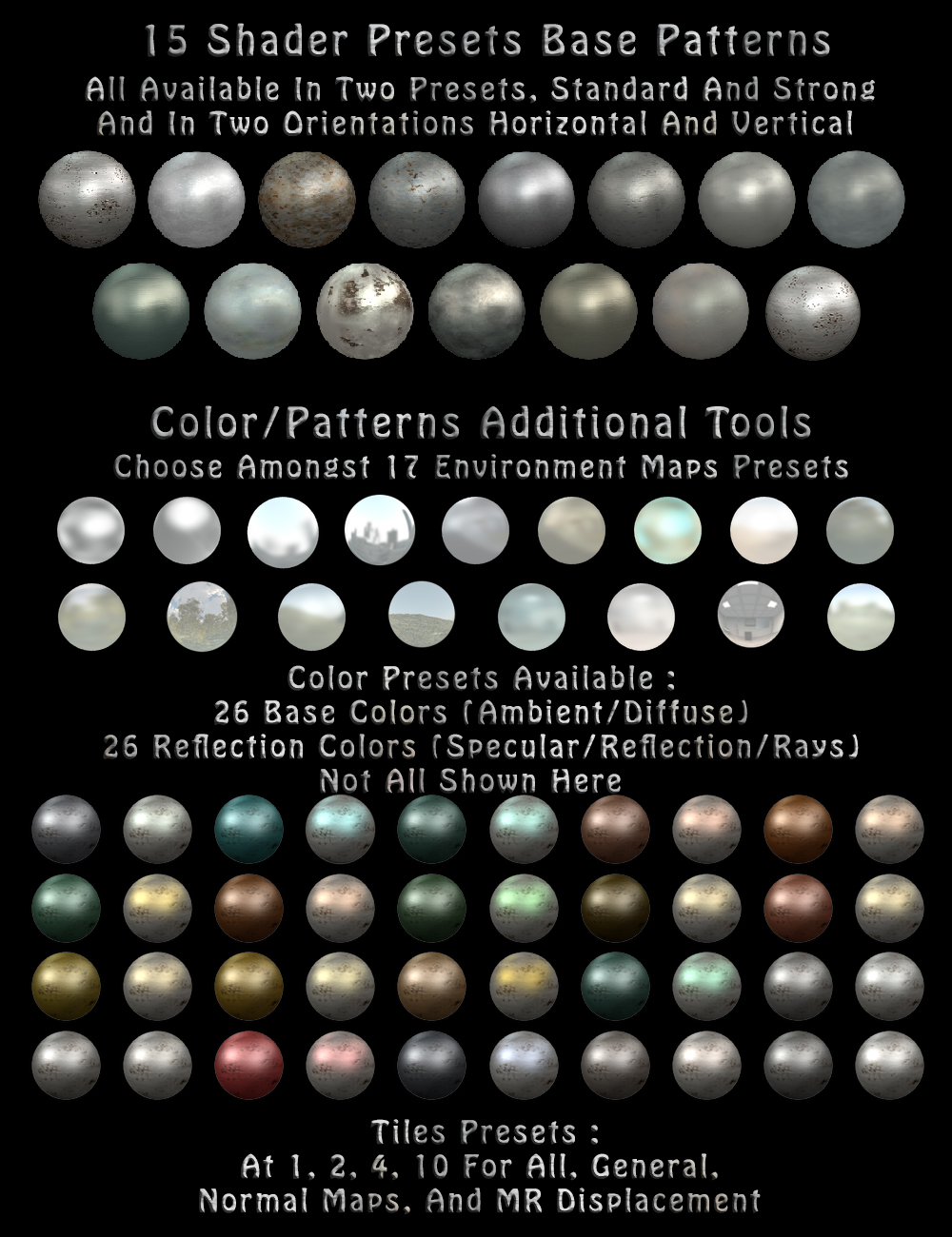 Advanced Metal Shaders | Daz 3D