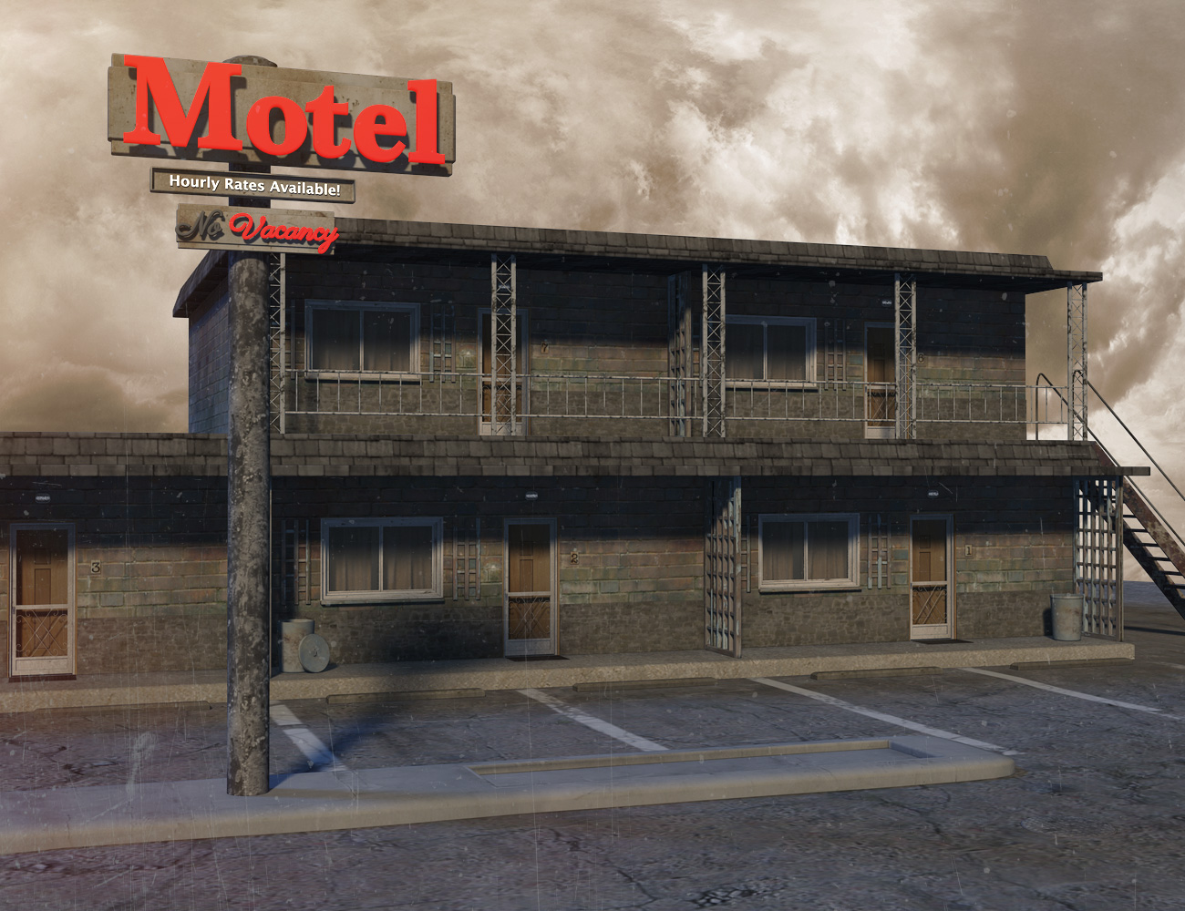 Motel Bundle | Daz 3D