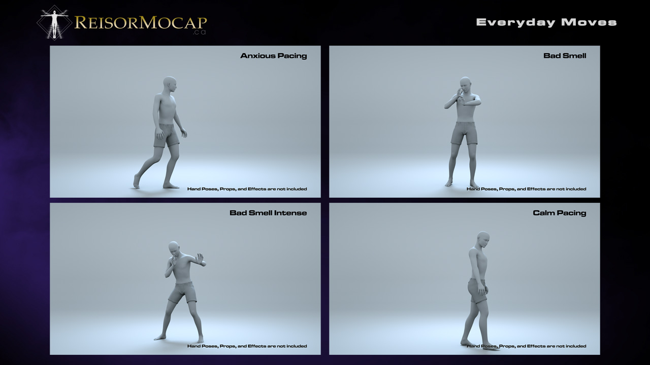 Everyday Moves Daz 3d