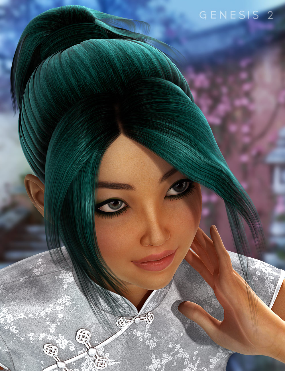 Short Ponytail | Daz 3D