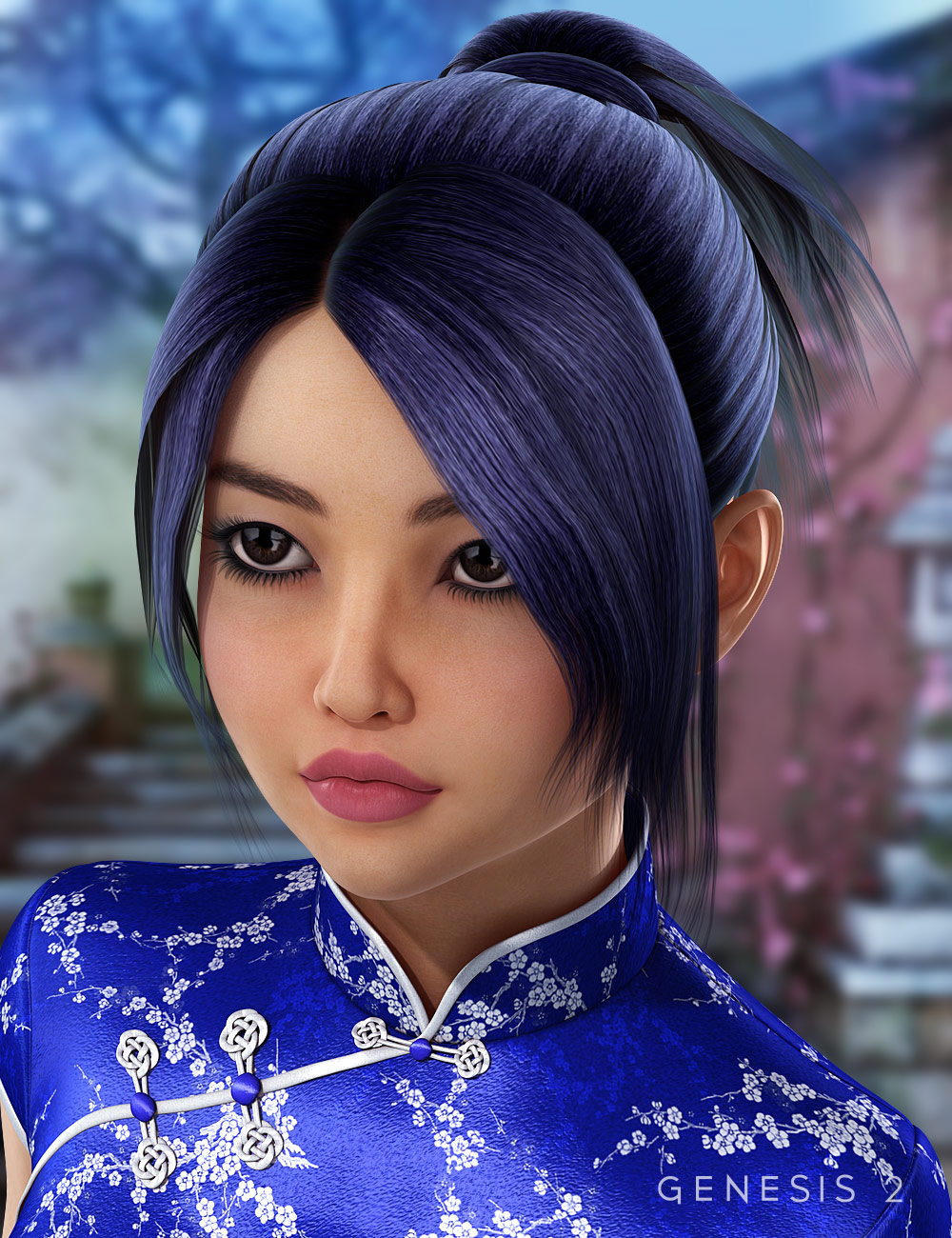 Short Ponytail | Daz 3D