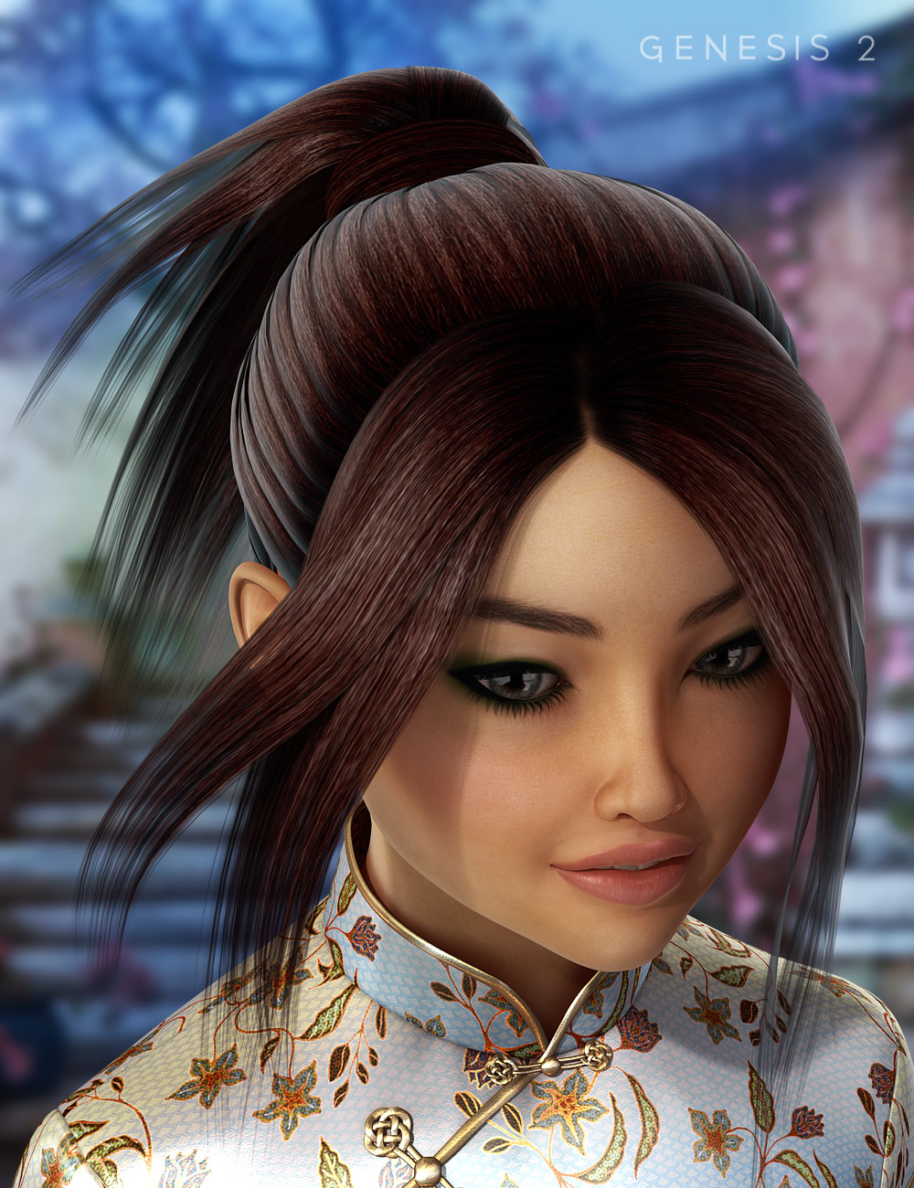 Short Ponytail | Daz 3D