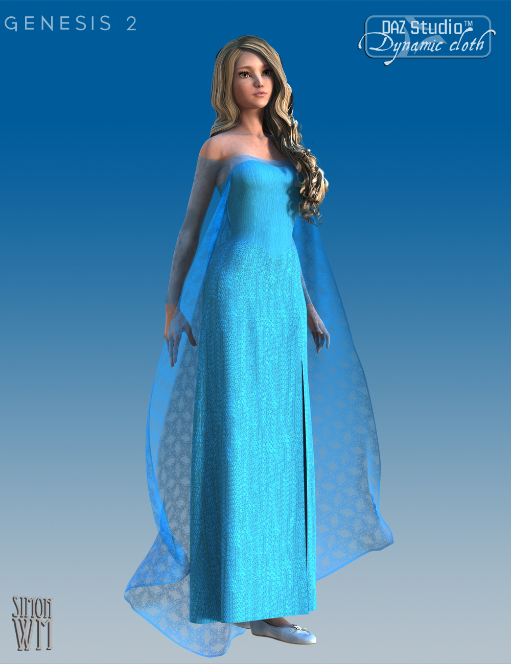 Fairy Queen: Dynamic Royal Dress | Daz 3D