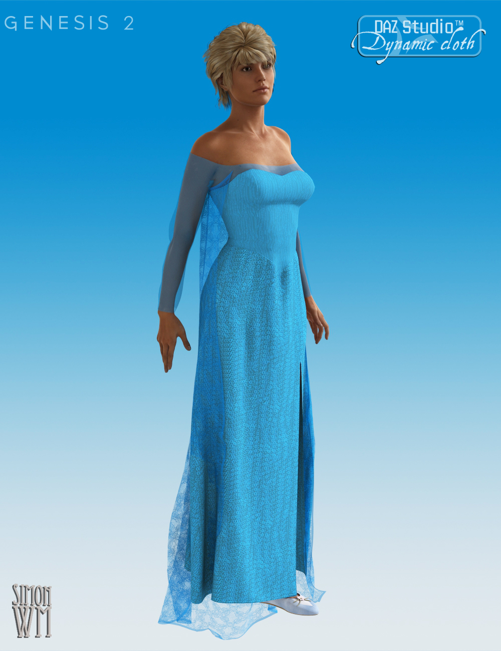 Fairy Queen: Dynamic Royal Dress | Daz 3D