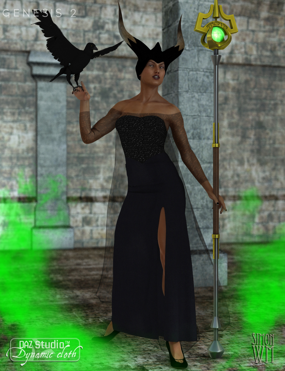 Fairy Queen: Dynamic Royal Dress | Daz 3D