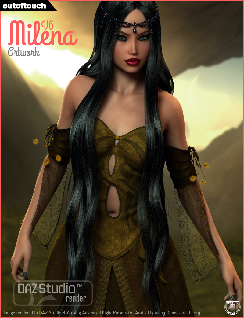Milena for Victoria 6 | Daz 3D