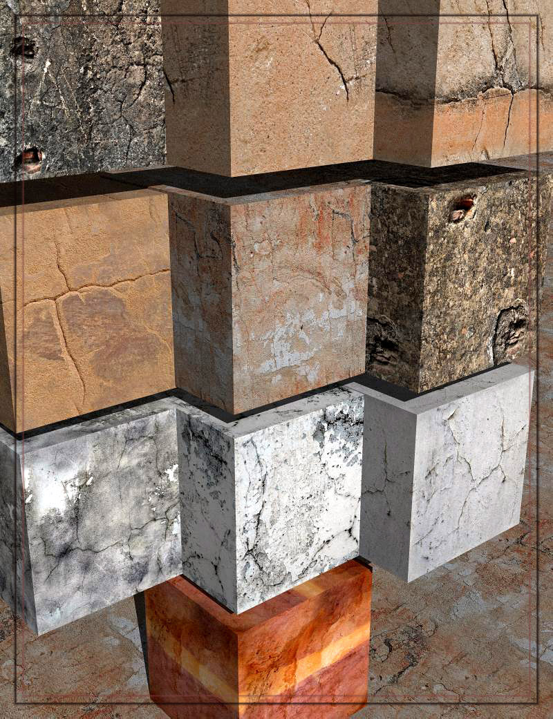 Texture Resource-Dirty Old Walls | Daz 3D