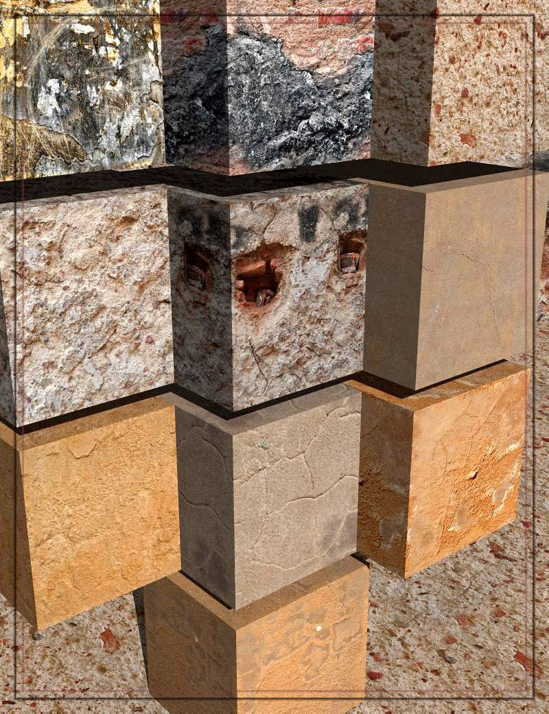 Texture Resource-Dirty Old Walls | Daz 3D