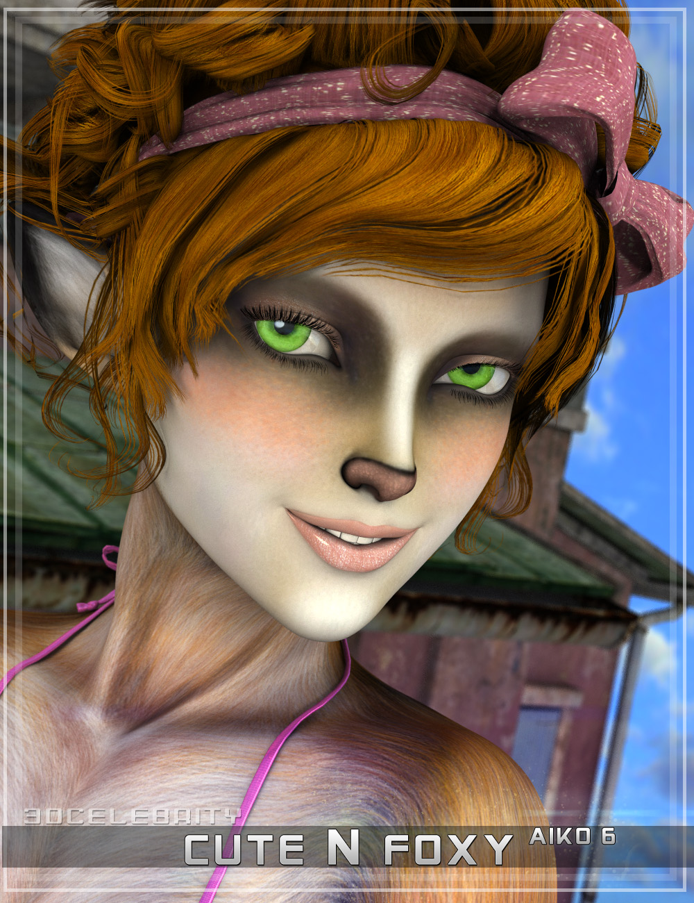 Cute N Foxy for Aiko 6 | Daz 3D