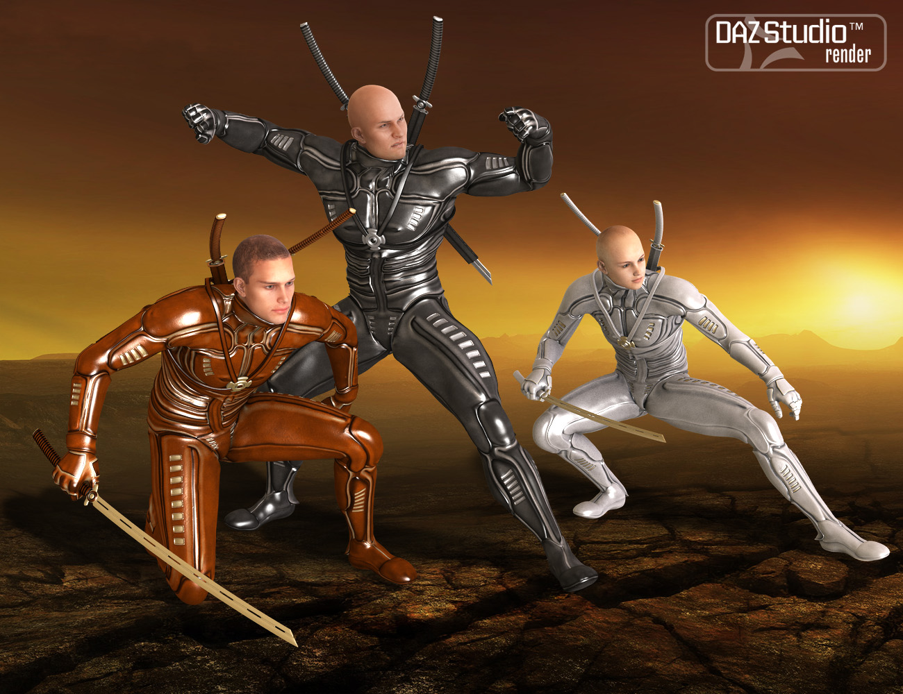Time Assassin | Daz 3D