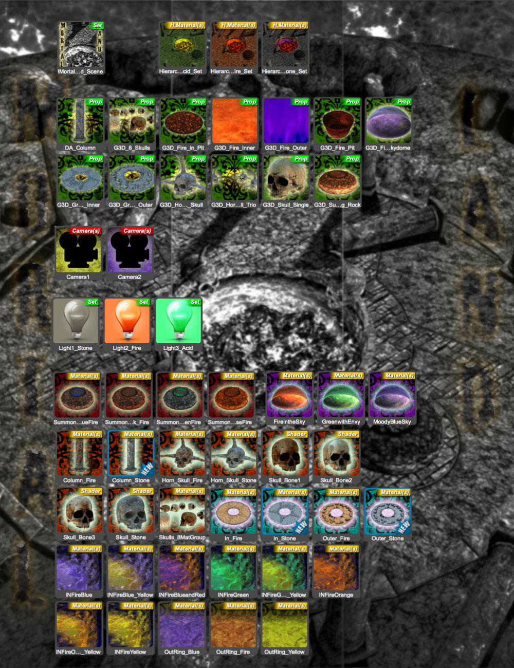G3D Mortal Land | Daz 3D