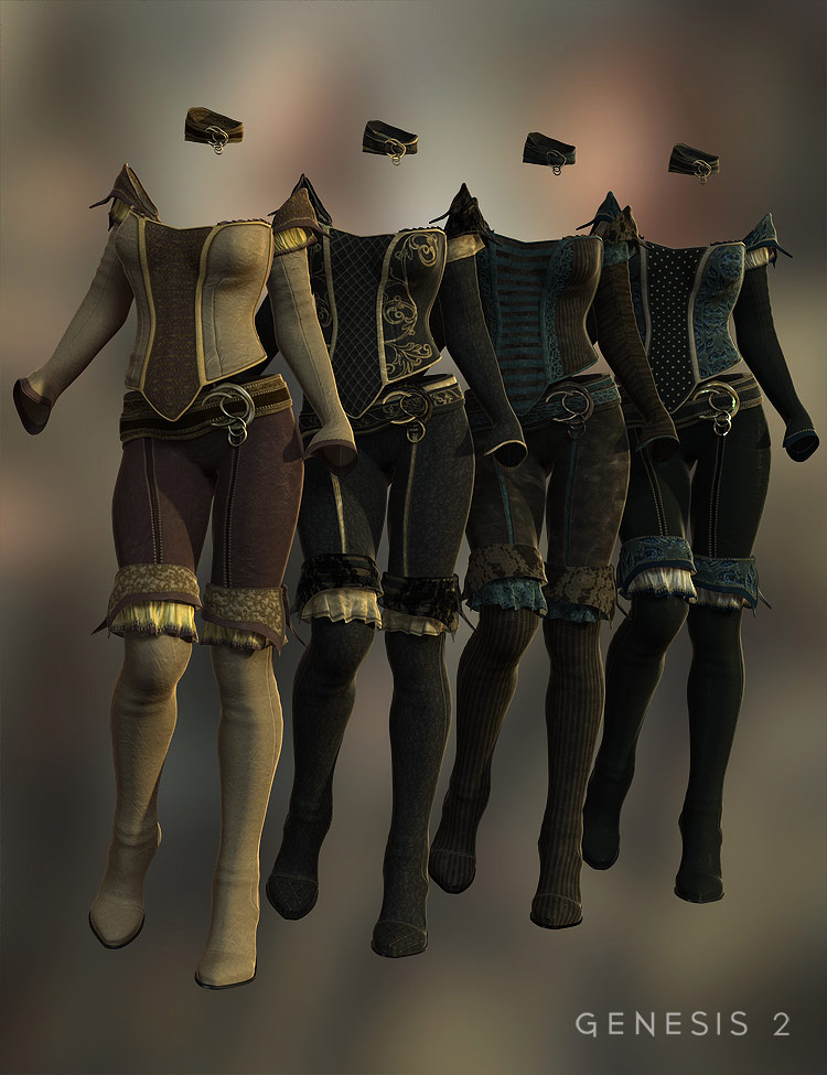 Countess Ensemble Textures | Daz 3D