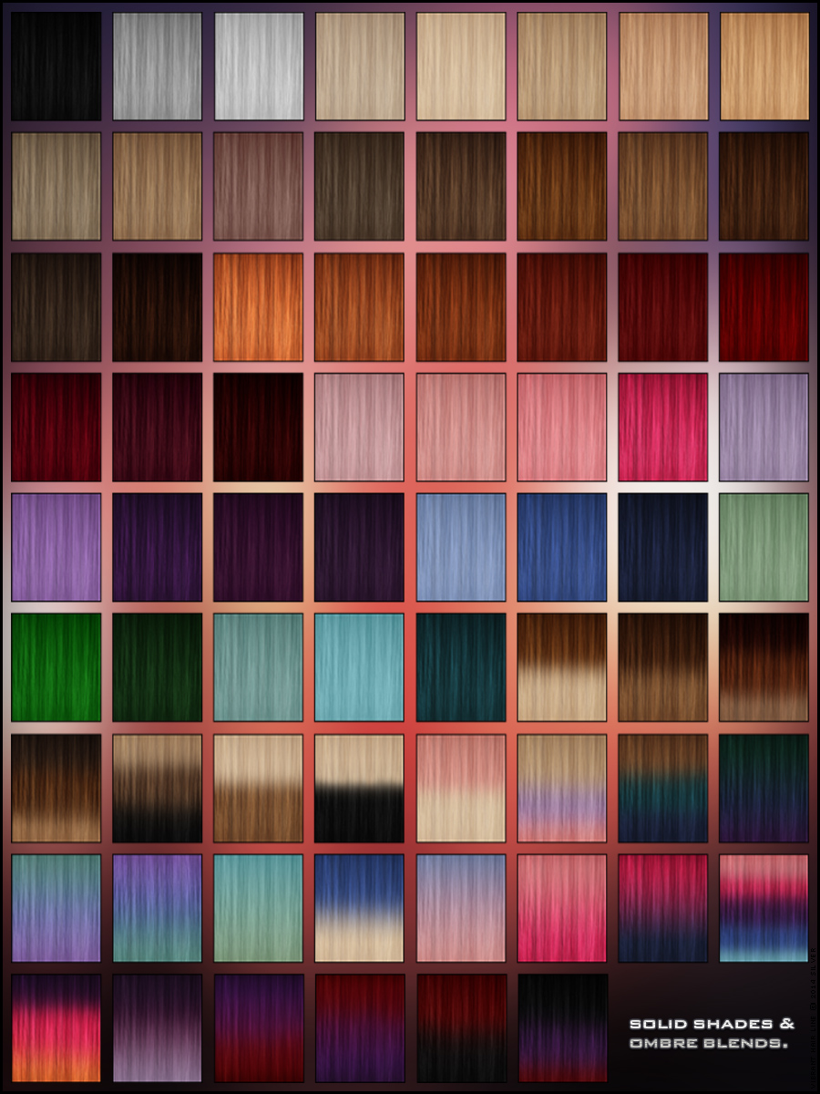 Vibrant Serena Colors | Daz 3D