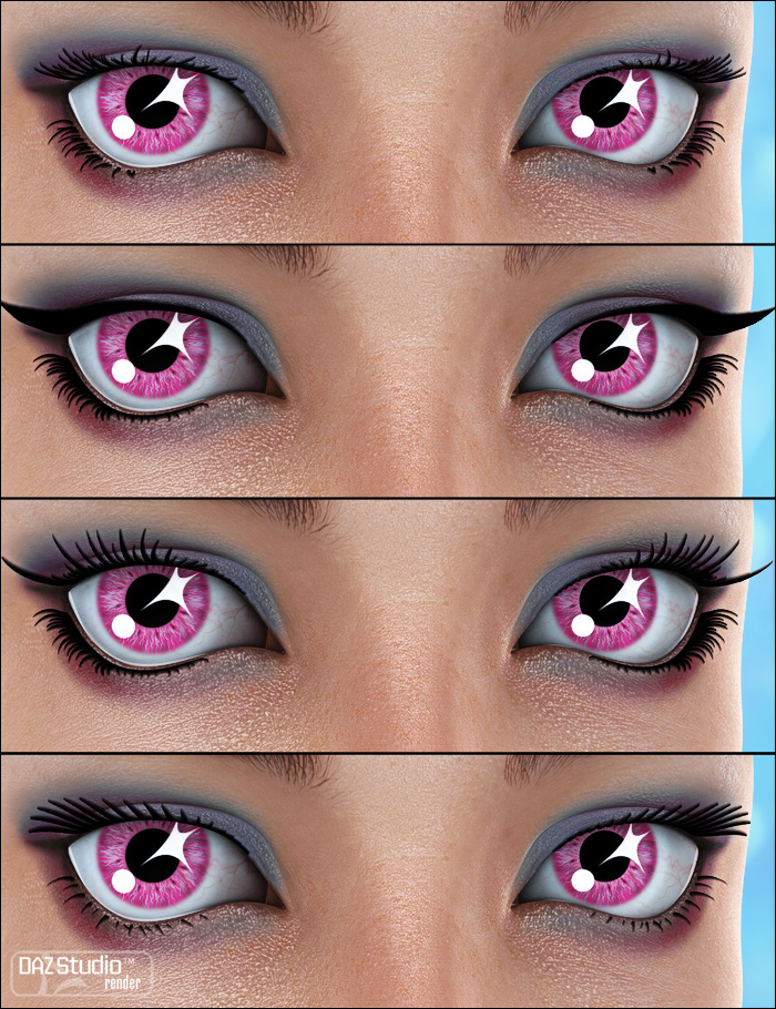 Awesome Anime Eyes | Daz 3D