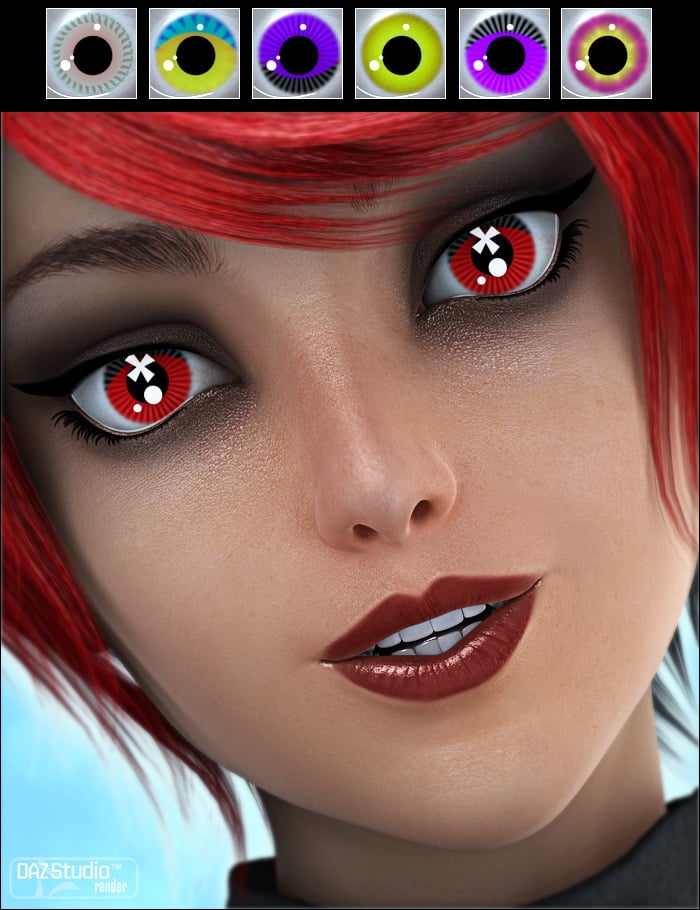 Awesome Anime Eyes | Daz 3D