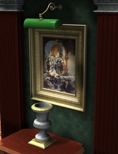 Vaulted Hall Accessories | Daz 3D