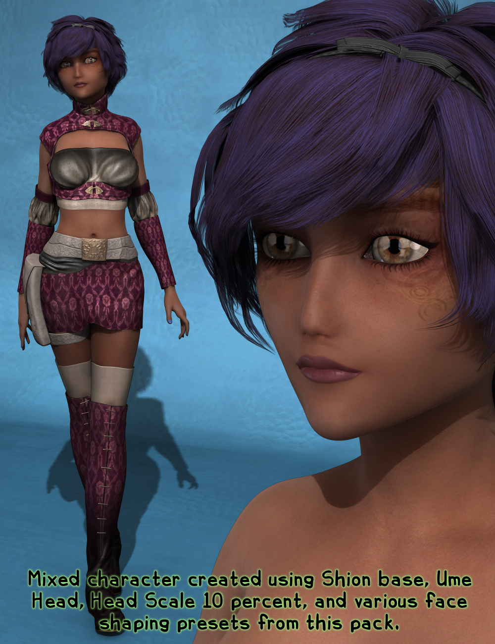 Touzai for Aiko 6 | Daz 3D