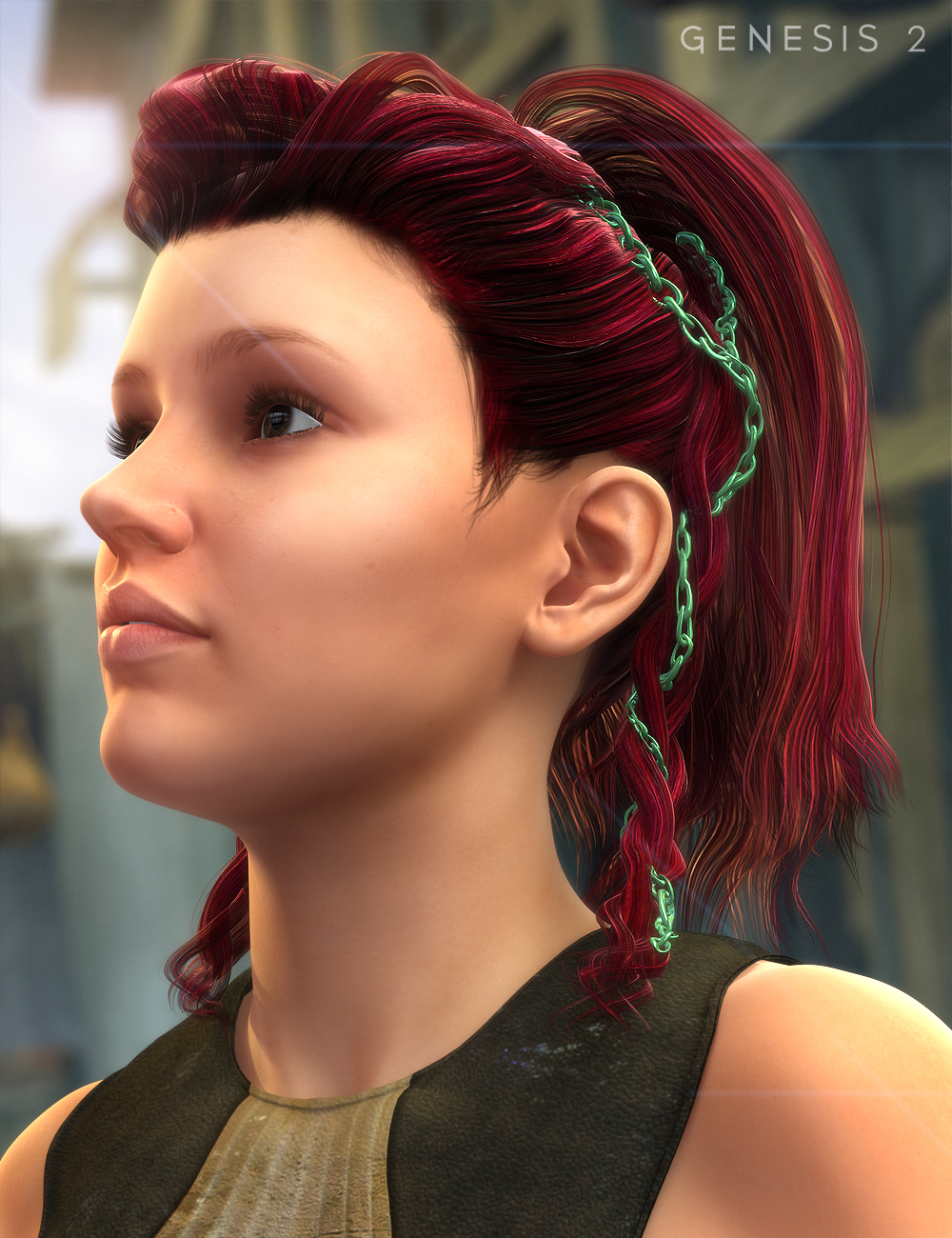 Colors for Viking Female Hair | Daz 3D