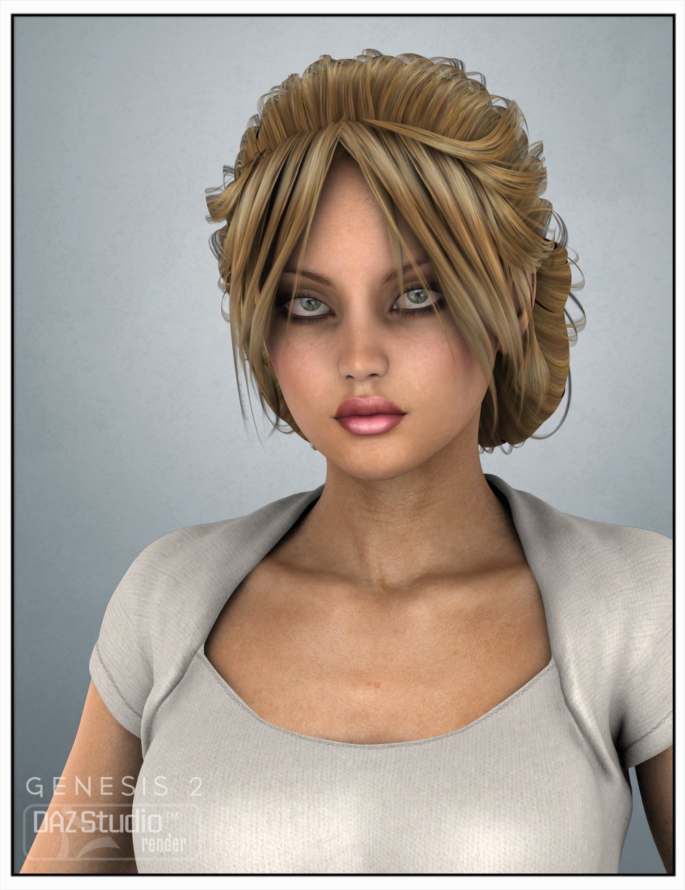 Niaby Hair for Genesis 2 Female(s) and Victoria 4 | Daz 3D
