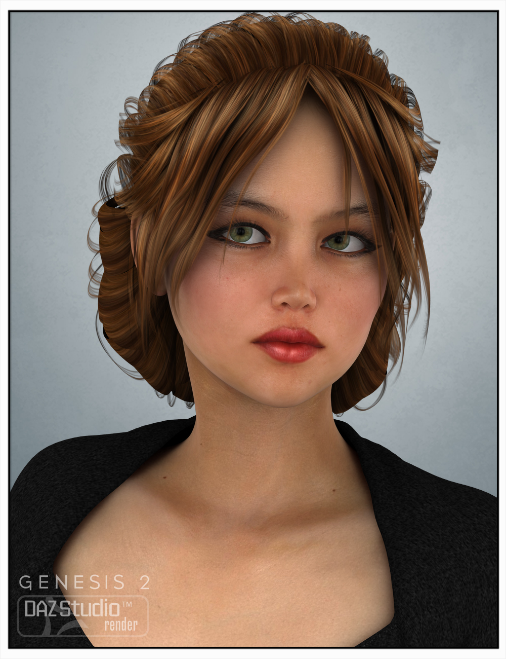 Niaby Hair for Genesis 2 Female(s) and Victoria 4 | Daz 3D