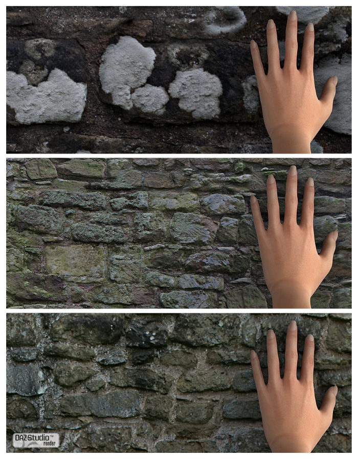 Historical Masonry DAZ Studio Shaders Vol 1 | Daz 3D