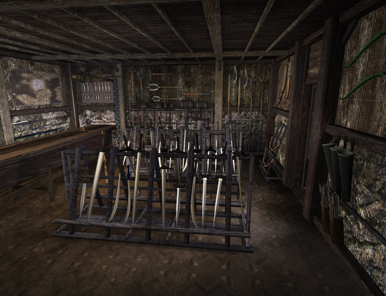 Fantasy Weapon Shop | Daz 3D