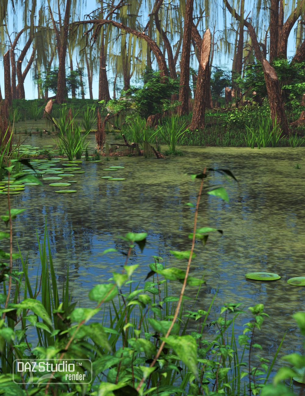 Nature - Swamp | Daz 3D