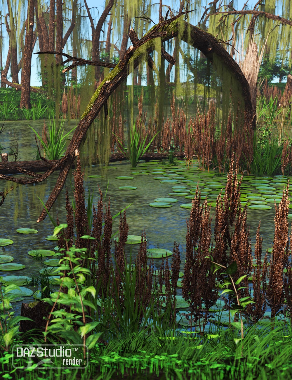 Nature - Swamp | Daz 3D