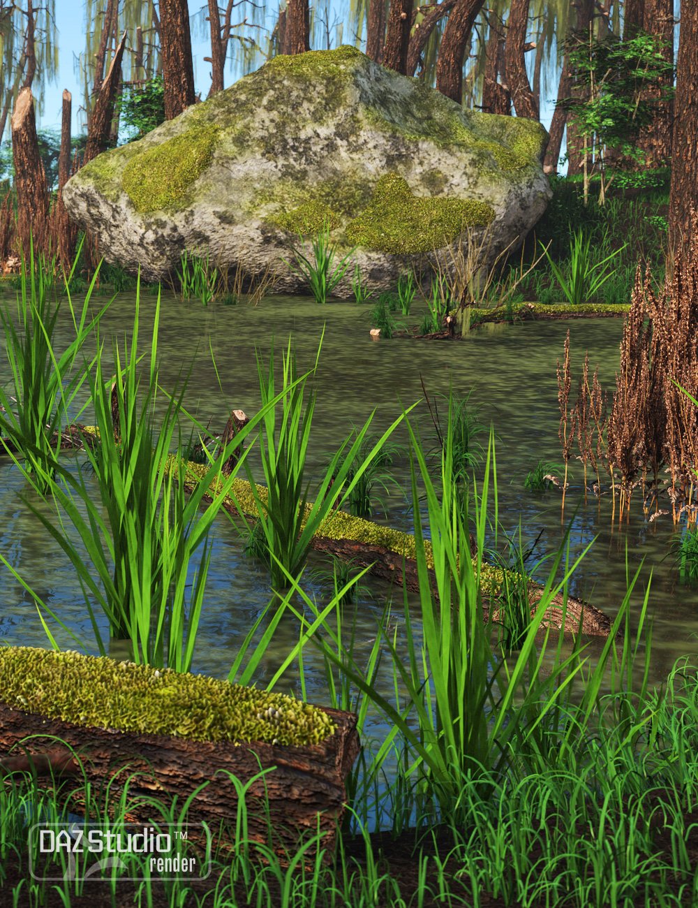 Nature - Swamp | Daz 3D