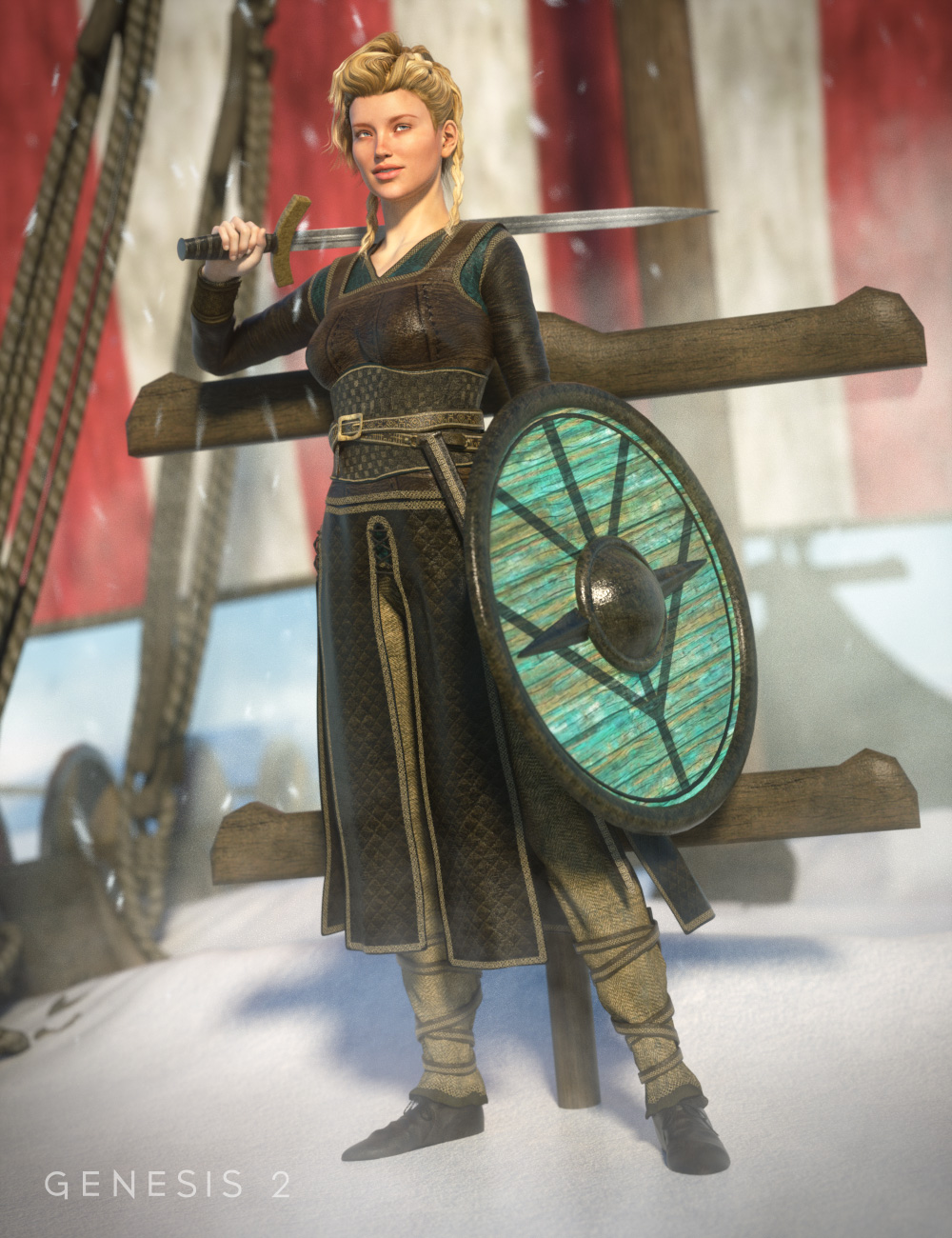 Shieldmaiden Expansion I | Daz 3D