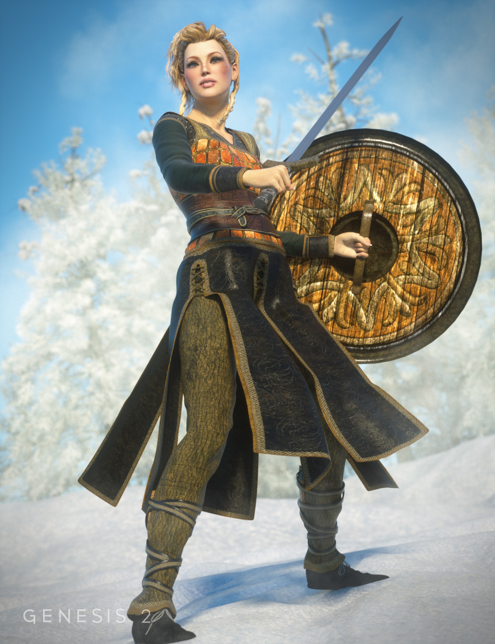 Shieldmaiden Expansion II | Daz 3D