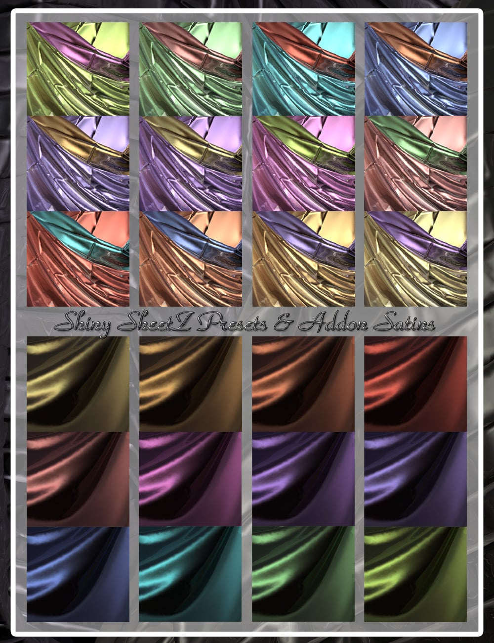 Shiny SheetZ II Bundle | Daz 3D