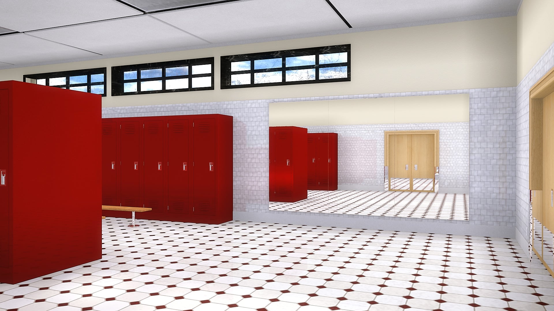 Locker Room Lights | Daz 3D