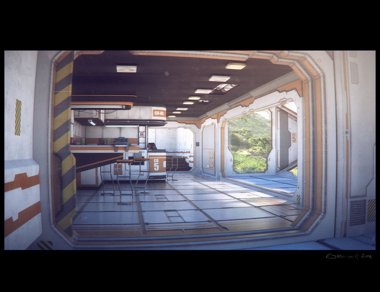 Sci Fi Crew Quarters | Daz 3D